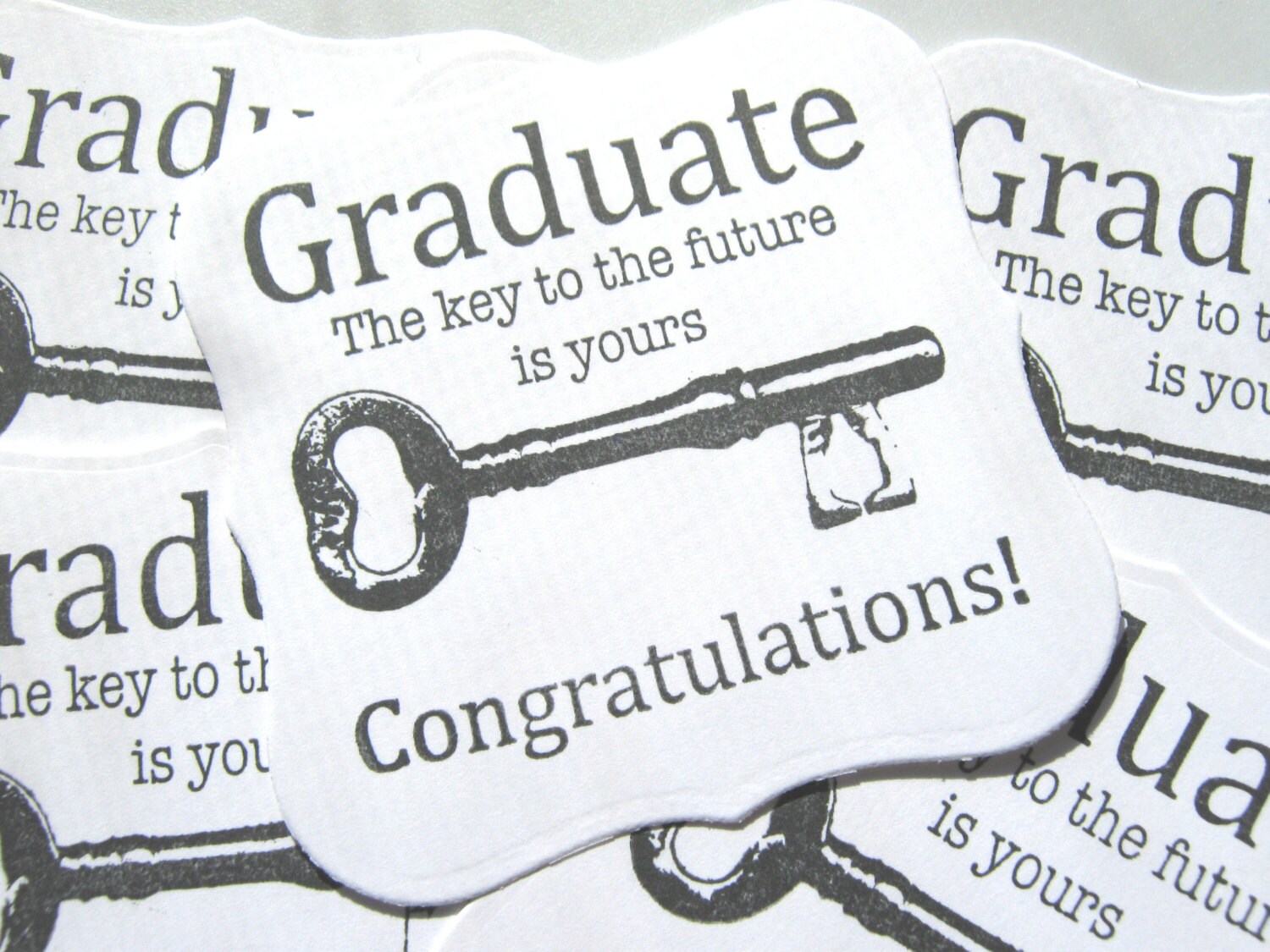 Graduation Gift Tags, for the Graduate Gift Tags, Key to the Future ...