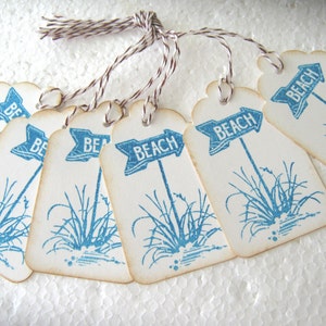 Beach Gift Tags - Etsy