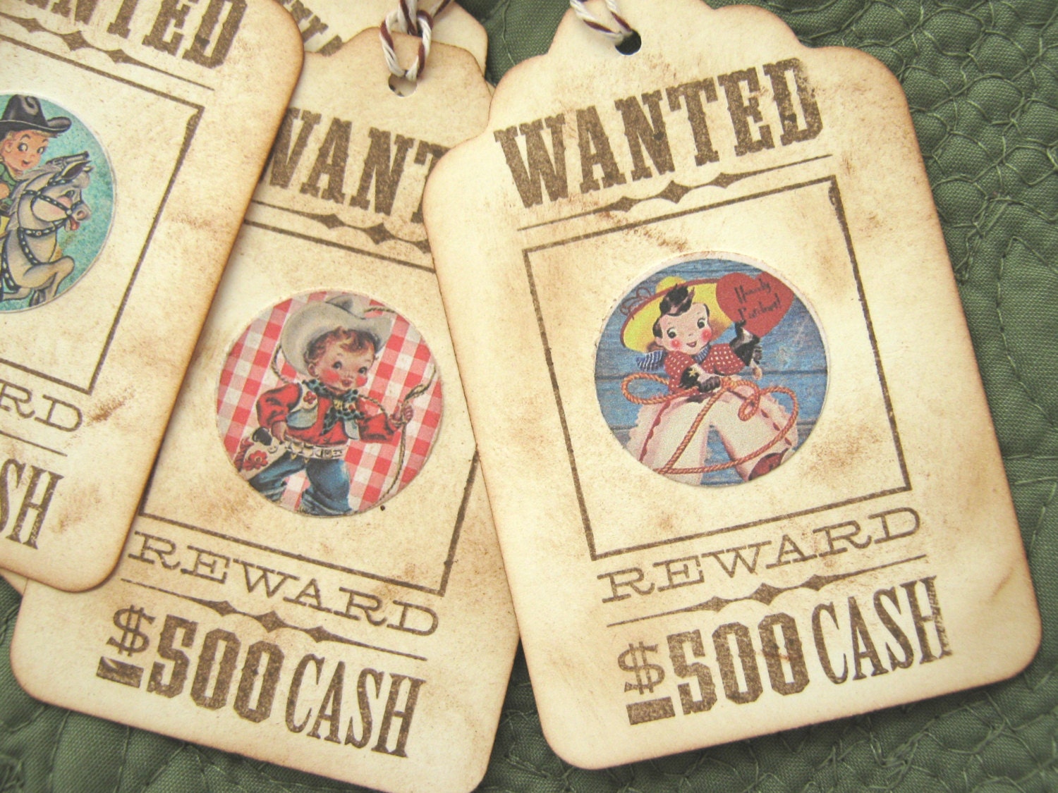 Cowboy Gift Tags, Cowgirl Gift Tags, Western Gift Tags - Etsy