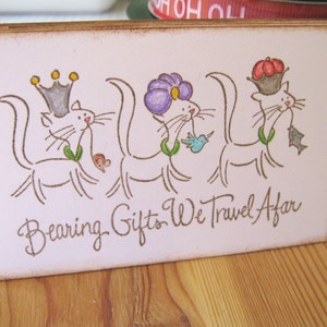 We 3 Cats Christmas Gift Tags - Etsy