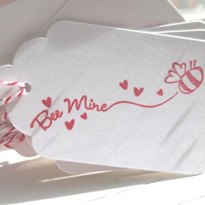 Bee Mine Valentine Gift Tags, Bee Mine Gift Tags, Bee Valentine Gift ...