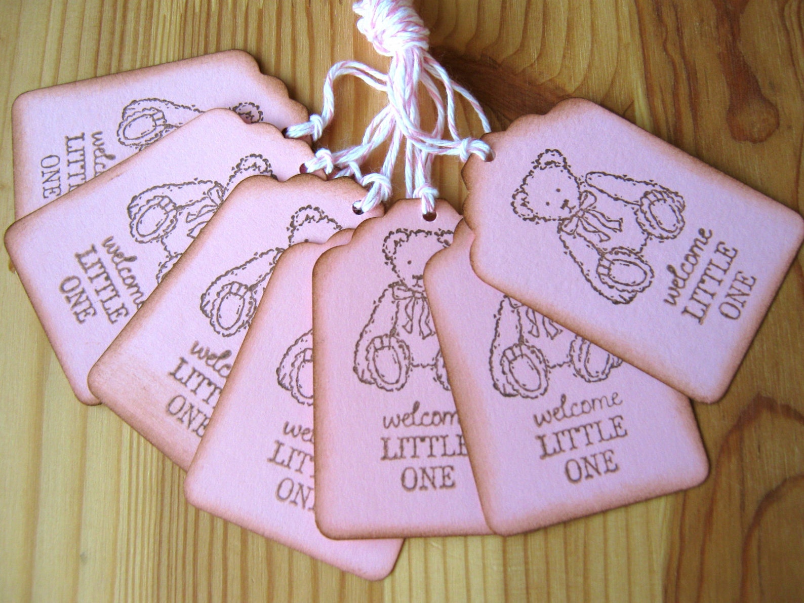 Blue Teddy Bear Baby Shower Gift Tags - Etsy