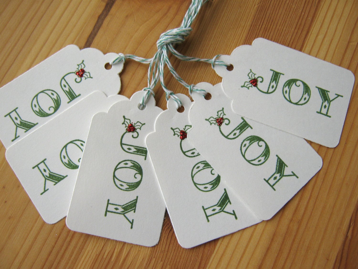 Christmas Joy Gift Tags - Etsy
