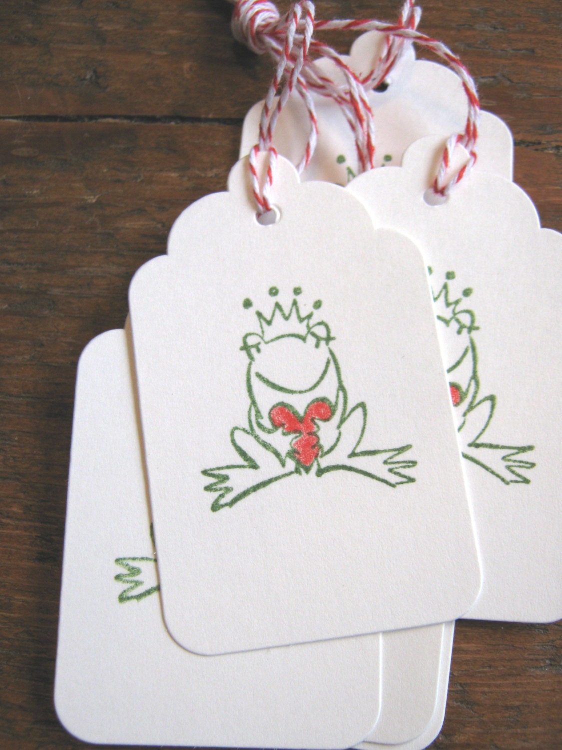 Frog Prince Gift Tags Valentine Tags - Etsy