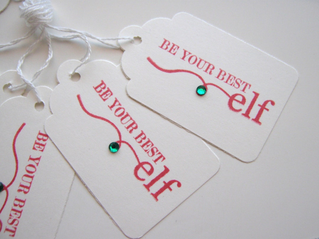 Elf Christmas Gift Tags - Etsy
