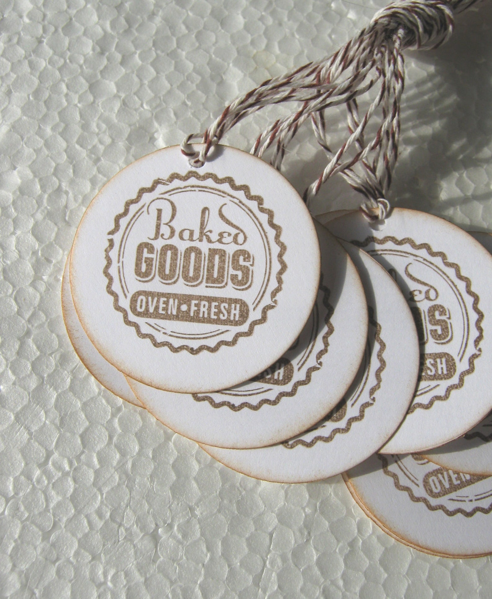 Baked Goods Tags - Etsy