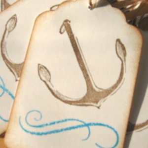 Your Love Anchors Me, Anchor Gift Tag, Beach Wedding Tags - Etsy