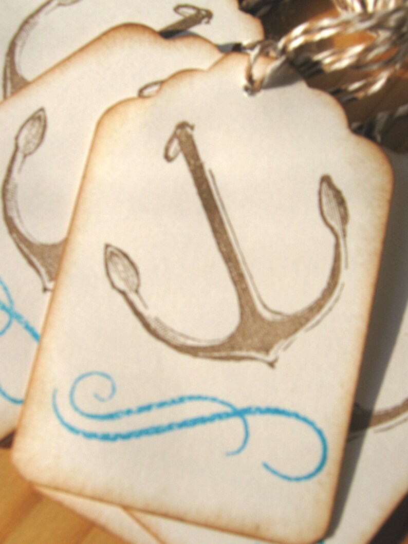 Your Love Anchors Me, Anchor Gift Tag, Beach Wedding Tags - Etsy