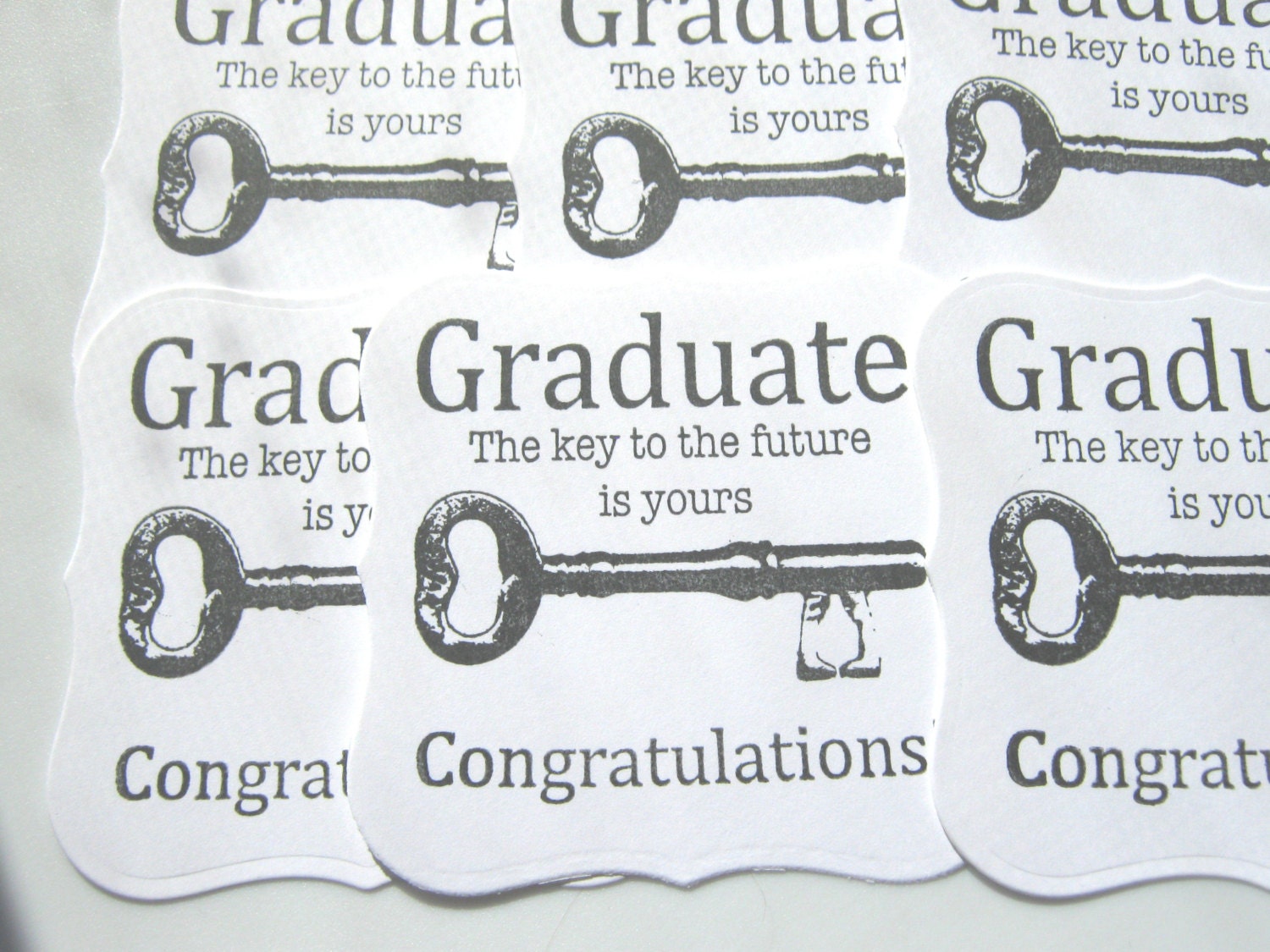 Graduation Gift Tags, for the Graduate Gift Tags, Key to the Future ...