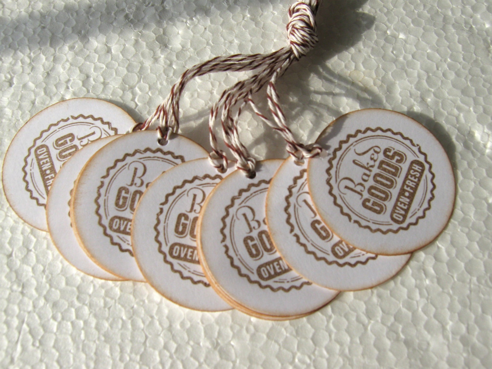Baked Goods Tags - Etsy