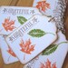 Fall Leaves Gift Tags, Autumn Leaf Grateful Gift Tags, Thanksgiving ...