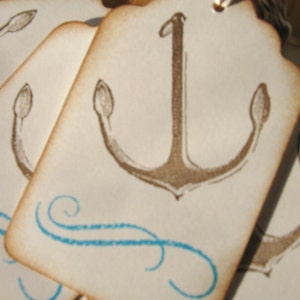 Your Love Anchors Me, Anchor Gift Tag, Beach Wedding Tags - Etsy