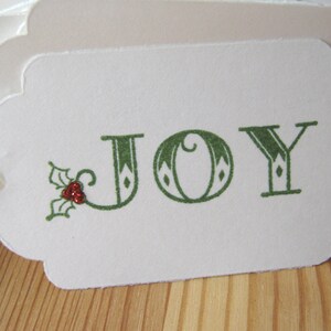 Christmas Joy Gift Tags - Etsy