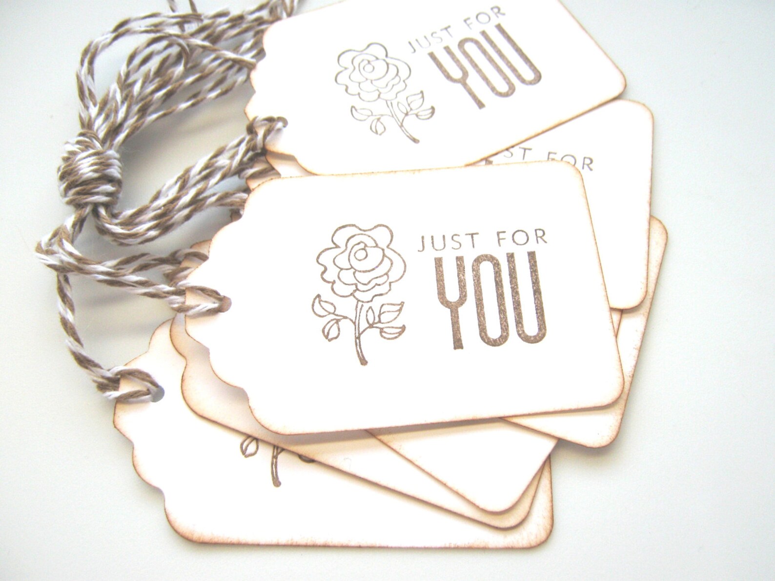 Just for Your Gift Tags - Etsy