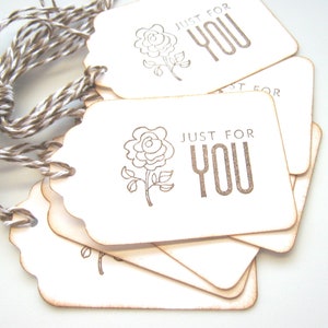 Just for Your Gift Tags - Etsy