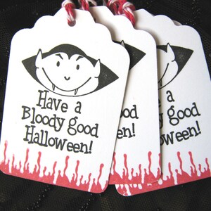 Vampire Halloween Tag - Etsy