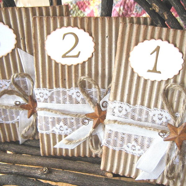Lace Table Numbers - Etsy