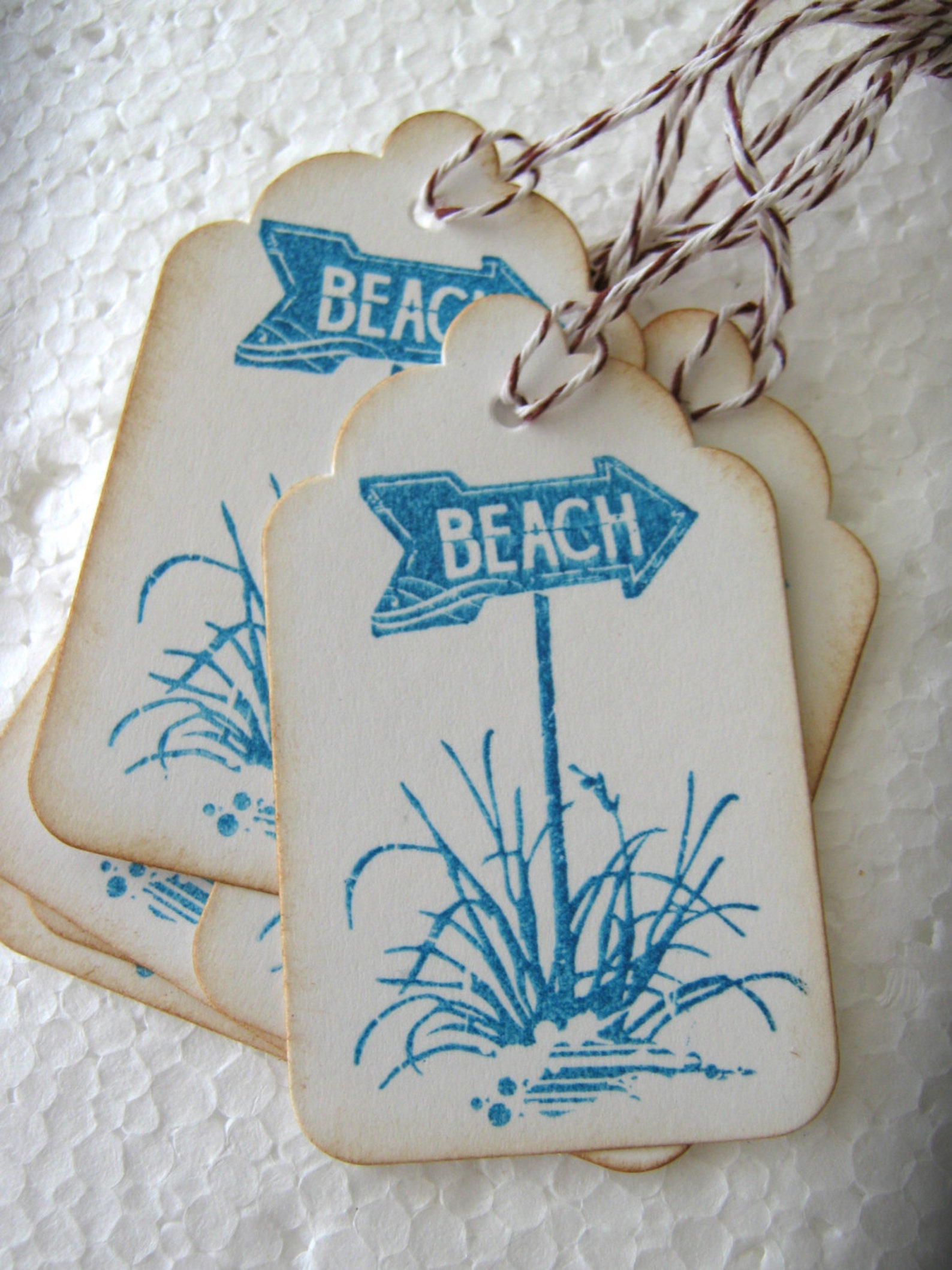 Beach Gift Tags - Etsy