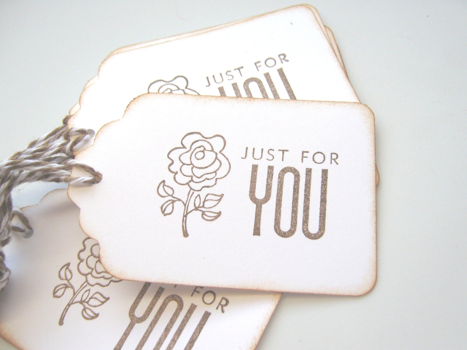 Just for Your Gift Tags - Etsy