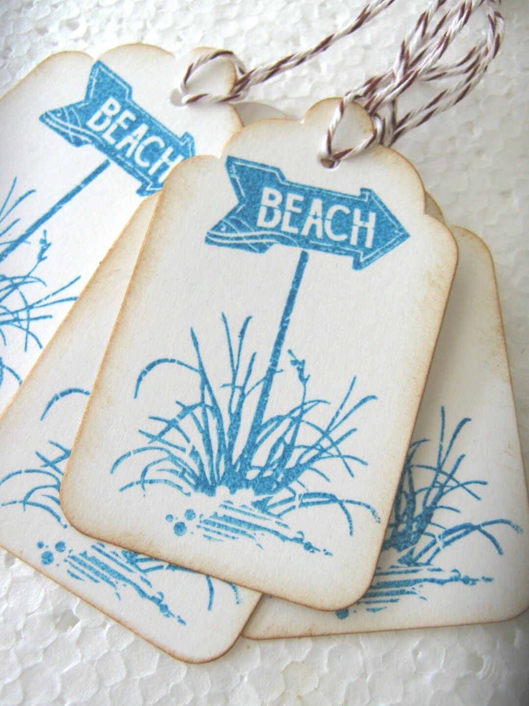Beach Gift Tags - Etsy