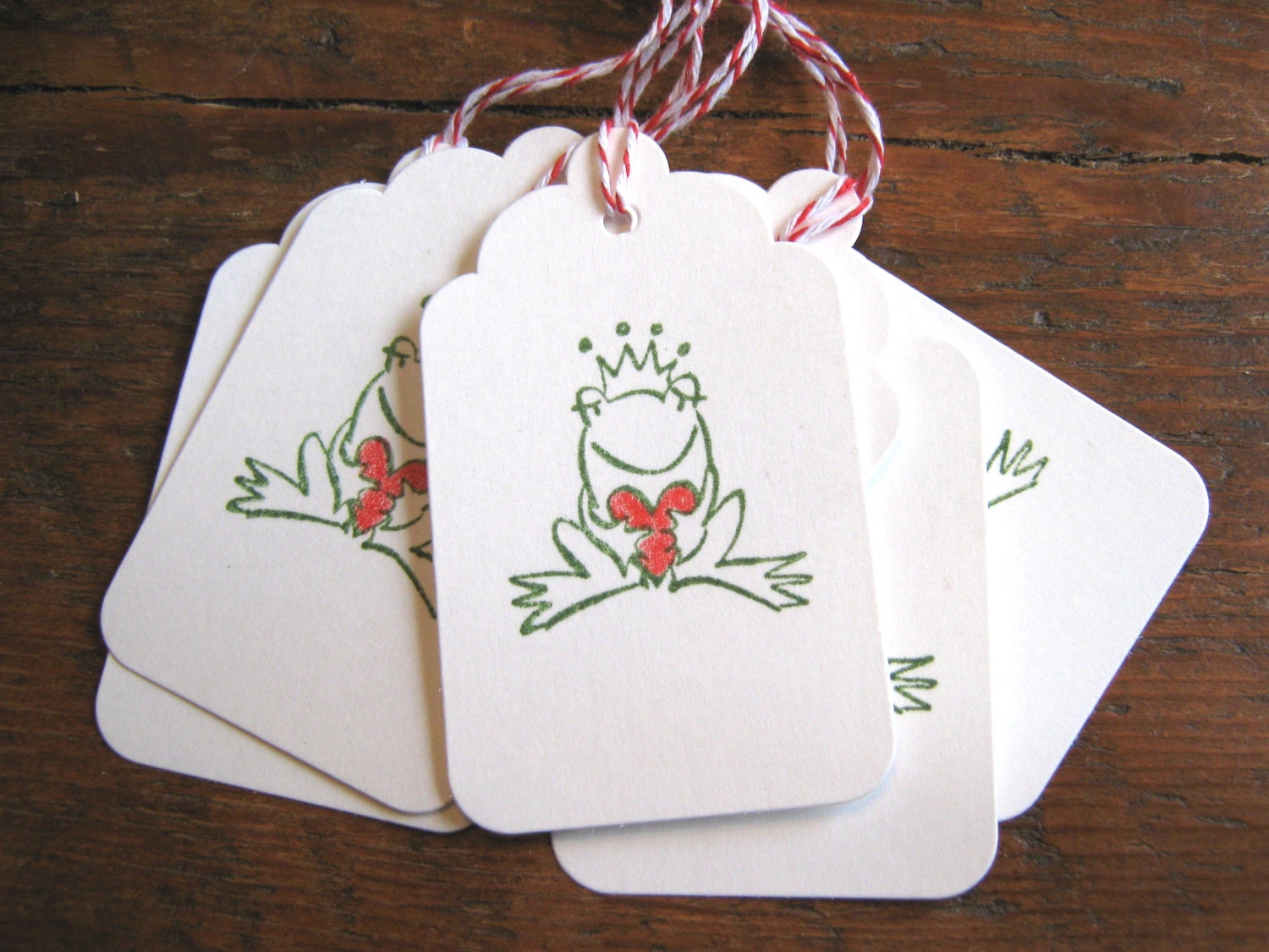 Frog Prince Gift Tags Valentine Tags - Etsy