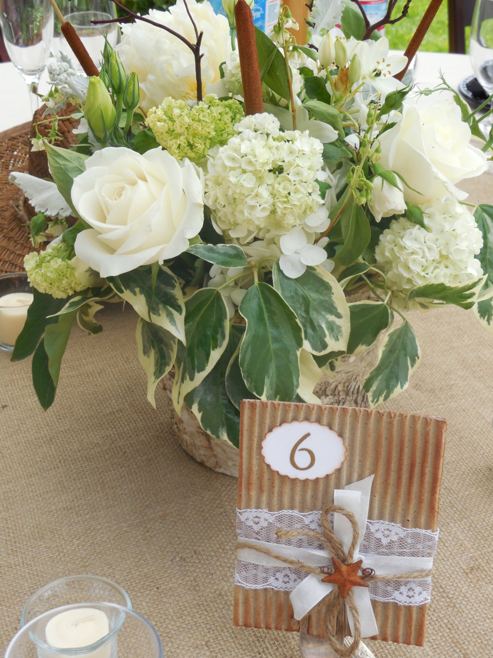 Rustic Western Table Numbers, Western Cowboy Lace and Rusty Star and ...