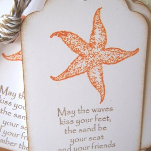 10 Starfish Gift Tags, Sea Star Gift Tags - Etsy