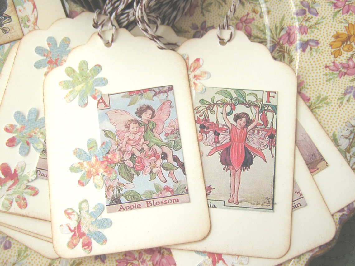 Fairy Gift Tags, Fairy Party Tags, Fairy Birthday Tags - Etsy