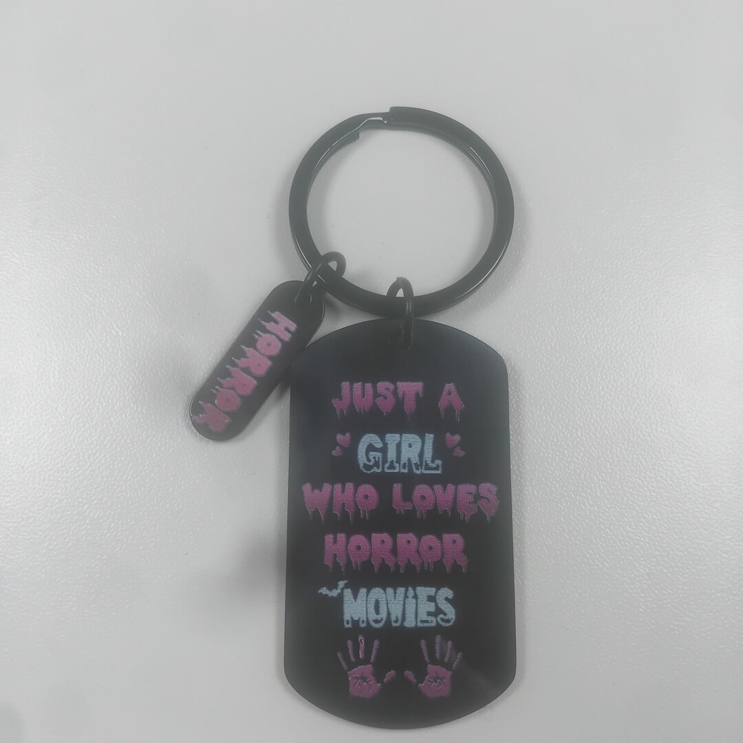 Horror Movies Keychain – Spooky Film Fan Gift - Etsy