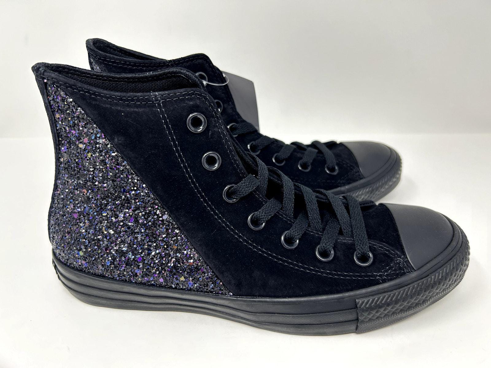 Converse Womens CTAS Chuck Taylor Quarter Split Panel HI Black/multi ...