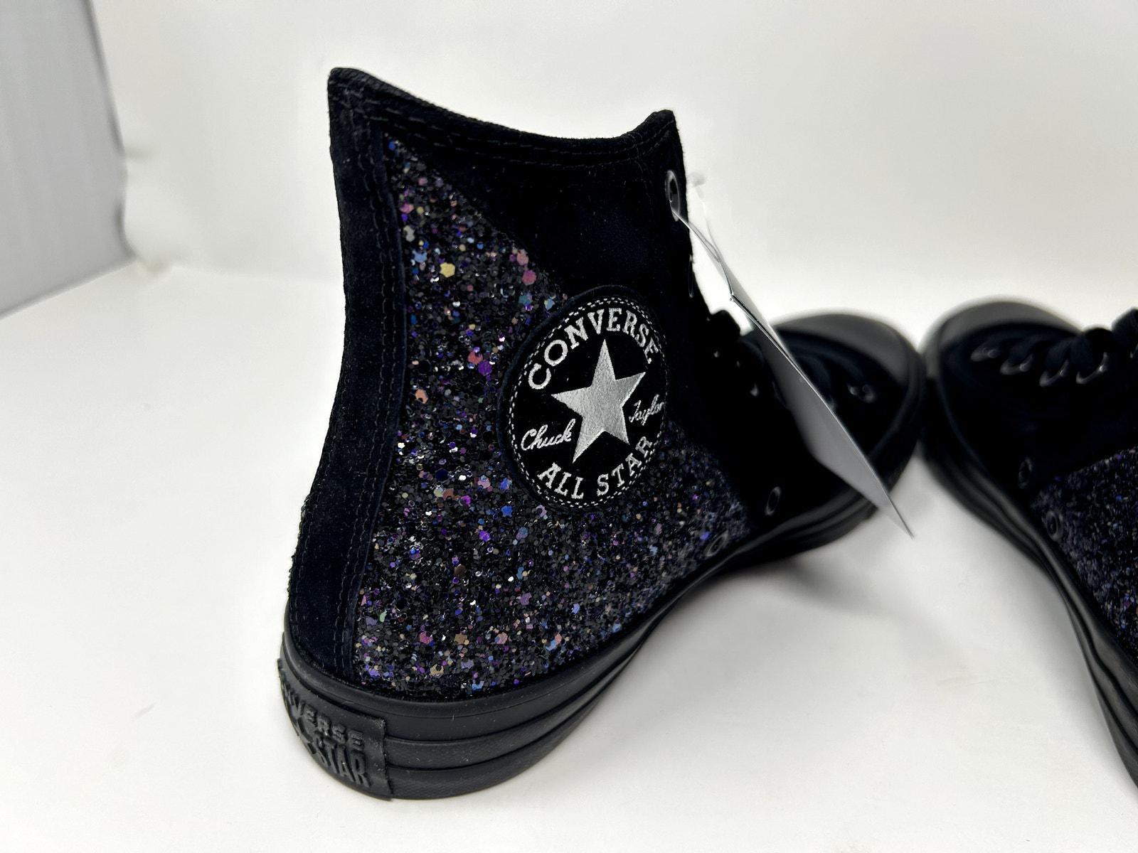Converse Womens CTAS Chuck Taylor Quarter Split Panel HI Black/multi ...