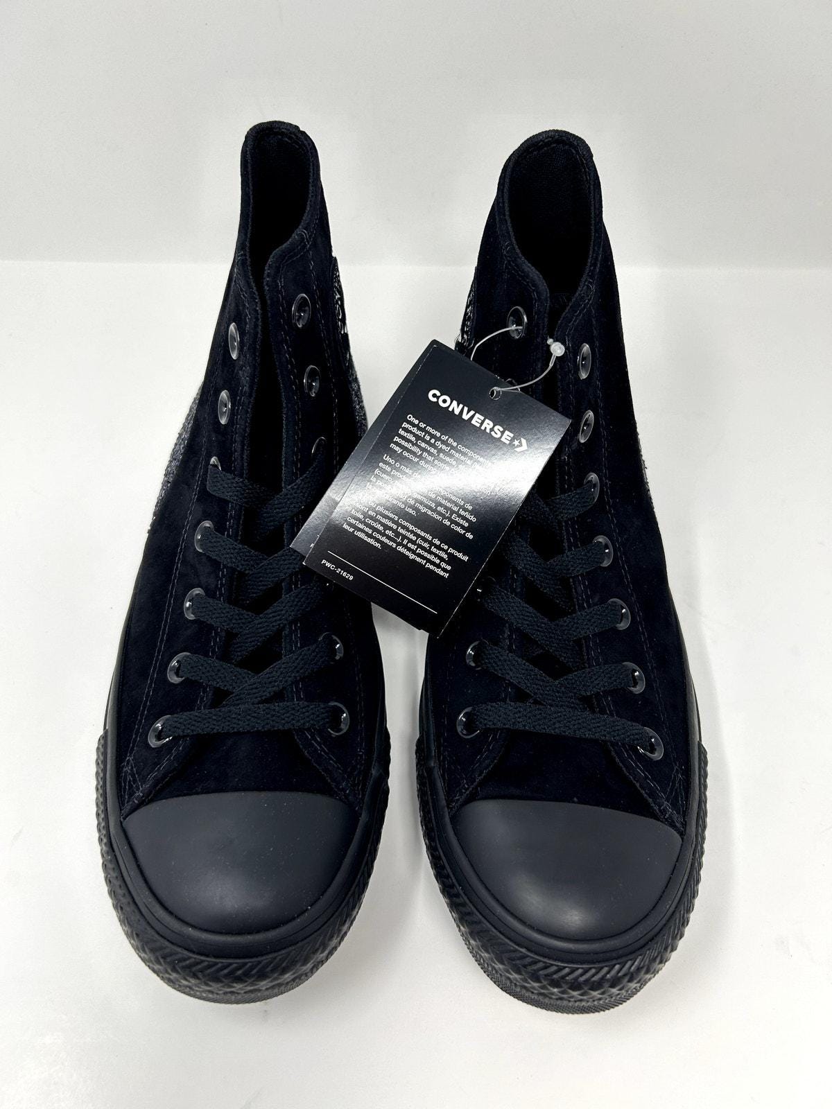 Converse Womens CTAS Chuck Taylor Quarter Split Panel HI Black/multi ...