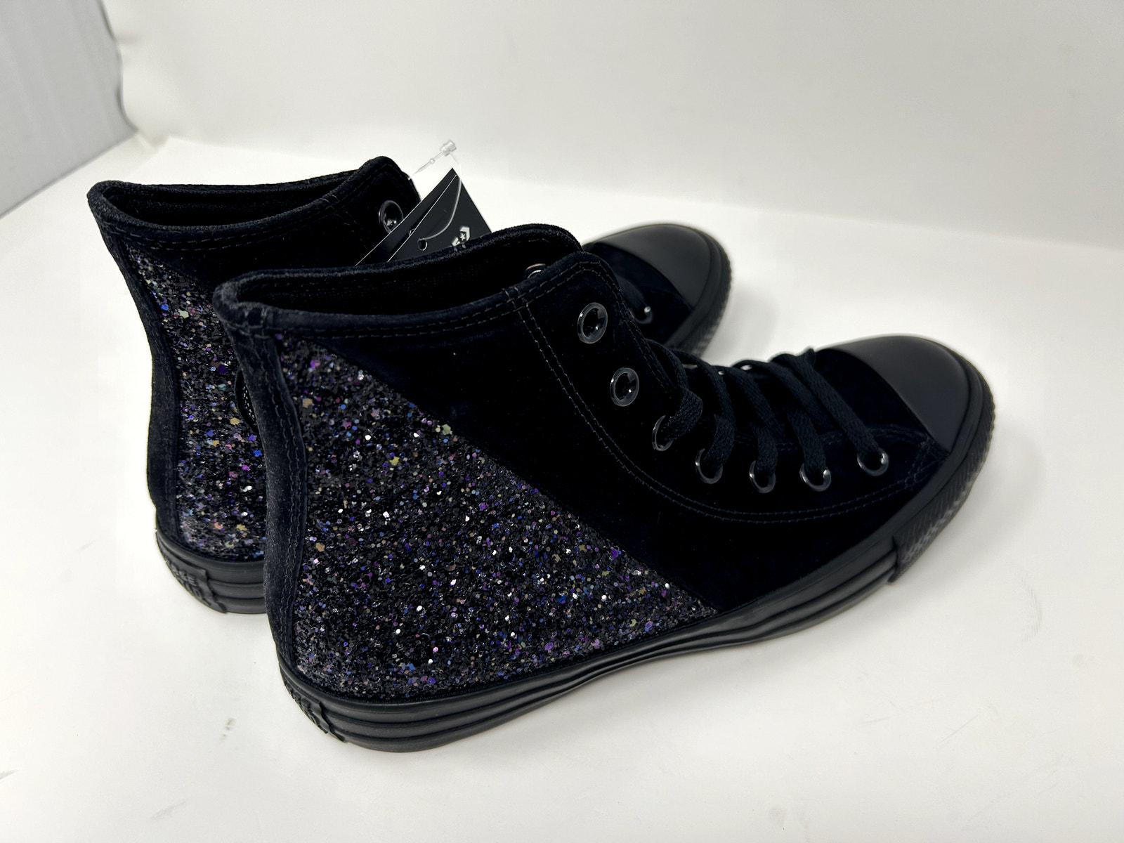 Converse Womens CTAS Chuck Taylor Quarter Split Panel HI Black/multi ...