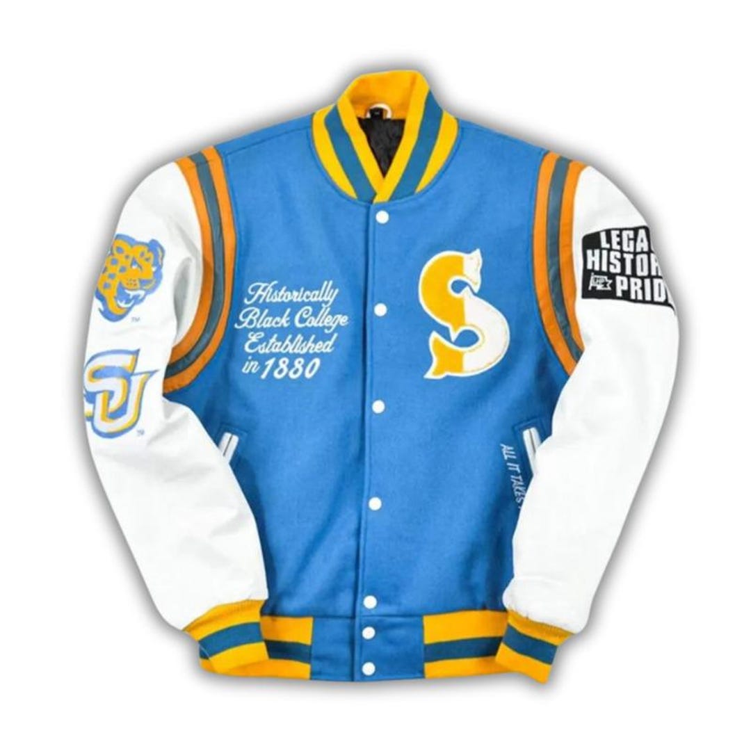 Southern University Motto 2.0 HBCU Letterman Jacket - Etsy