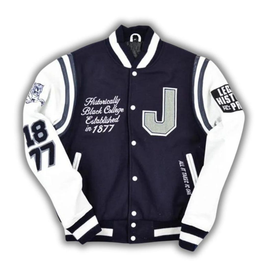 Tigers Jackson State University Motto 2.0 Letterman Jacket - Etsy