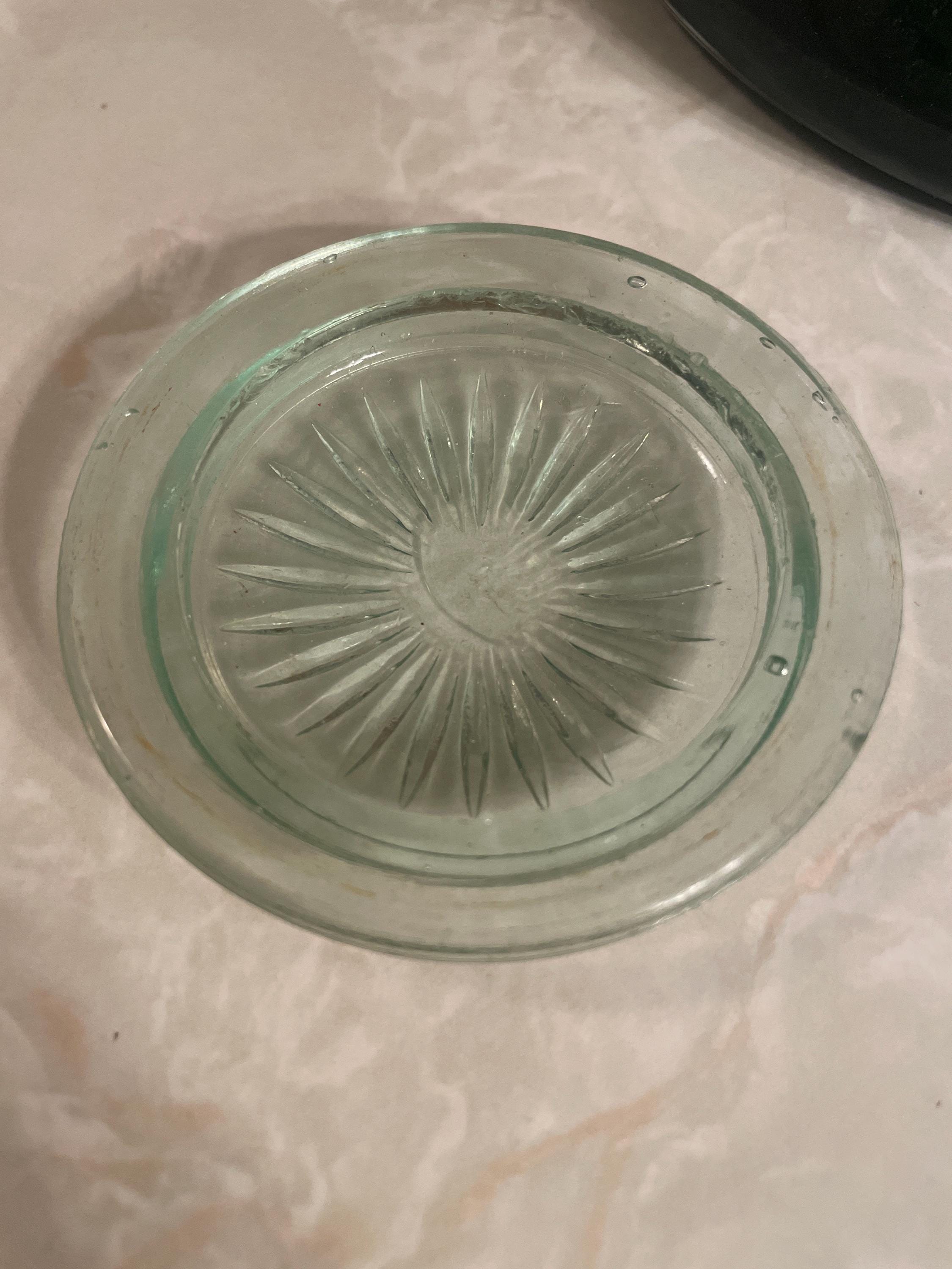 Vintage Glass Gem Mason Jar Lids Made in Canada BUY 1 GET 1 FREE - Etsy