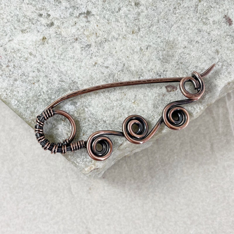 Wire Wrapped Brooch - Etsy