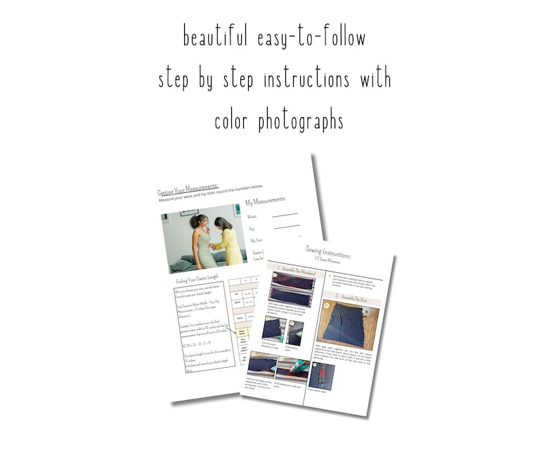 Maxi Skirt Sewing Pattern – Beginner Friendly, Elastic Waist (PDF ...