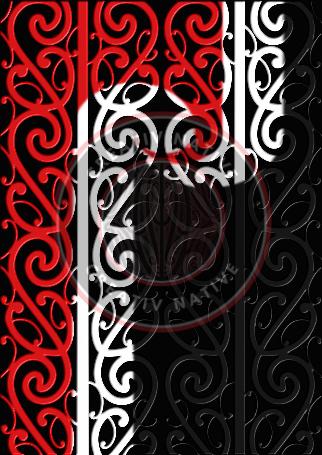 Tino Māori Seamless PNG Design - Etsy Australia