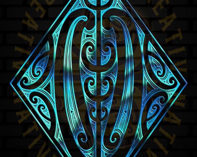 Custom Contemporary Maori Art Designs, One of a Kind, Designed by Maori ...