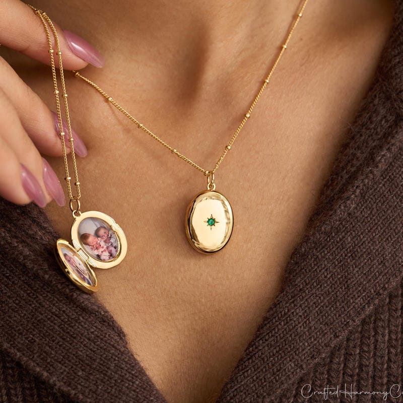 Locket Silver Wife - Etsy