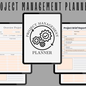 PROJECT PLANNER PRINTABLE, School Project Planner, Project Planning Pdf ...