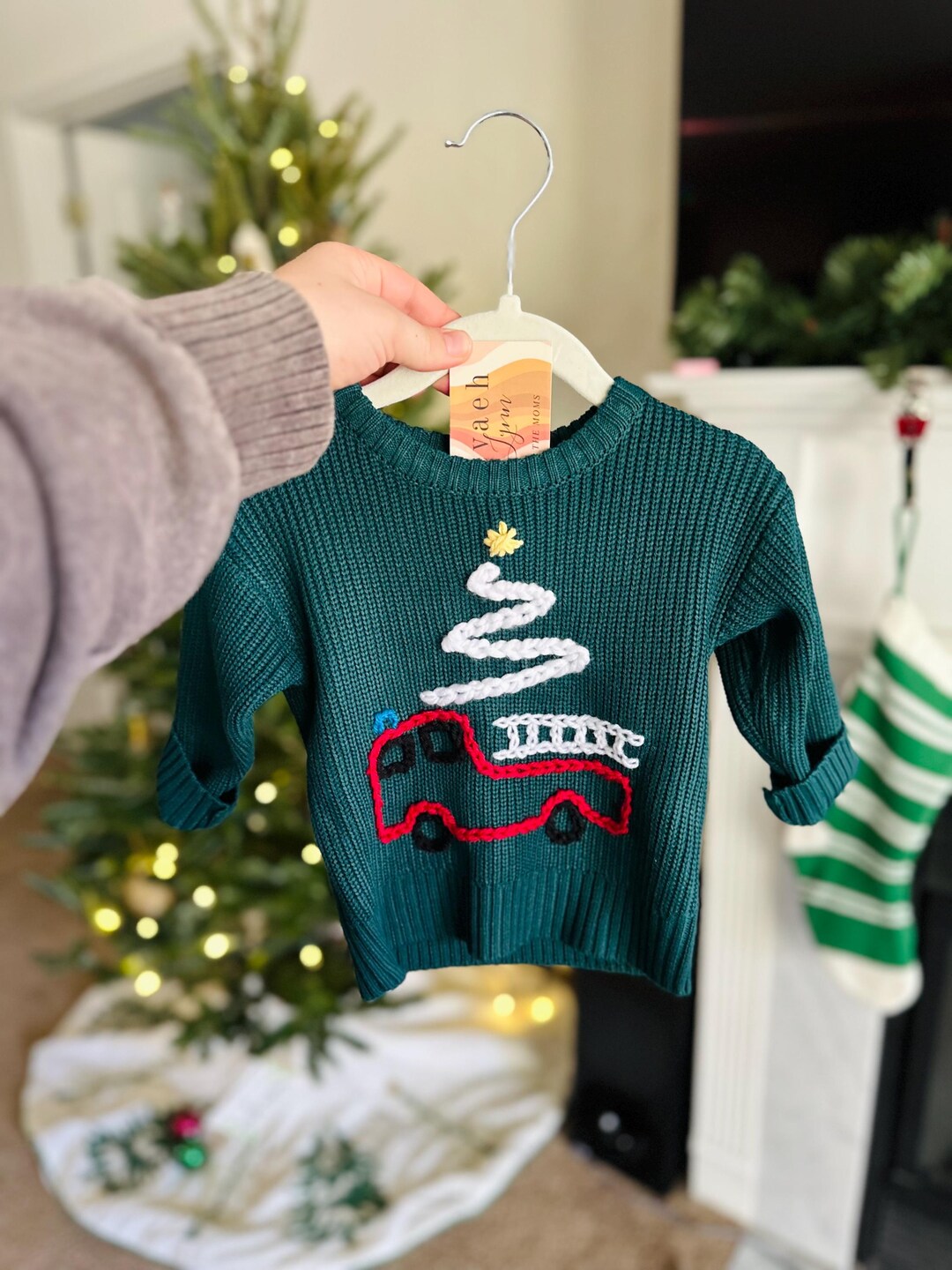 Christmas Sweaters for Toddlers, Custom Hand Embroidered Christmas ...