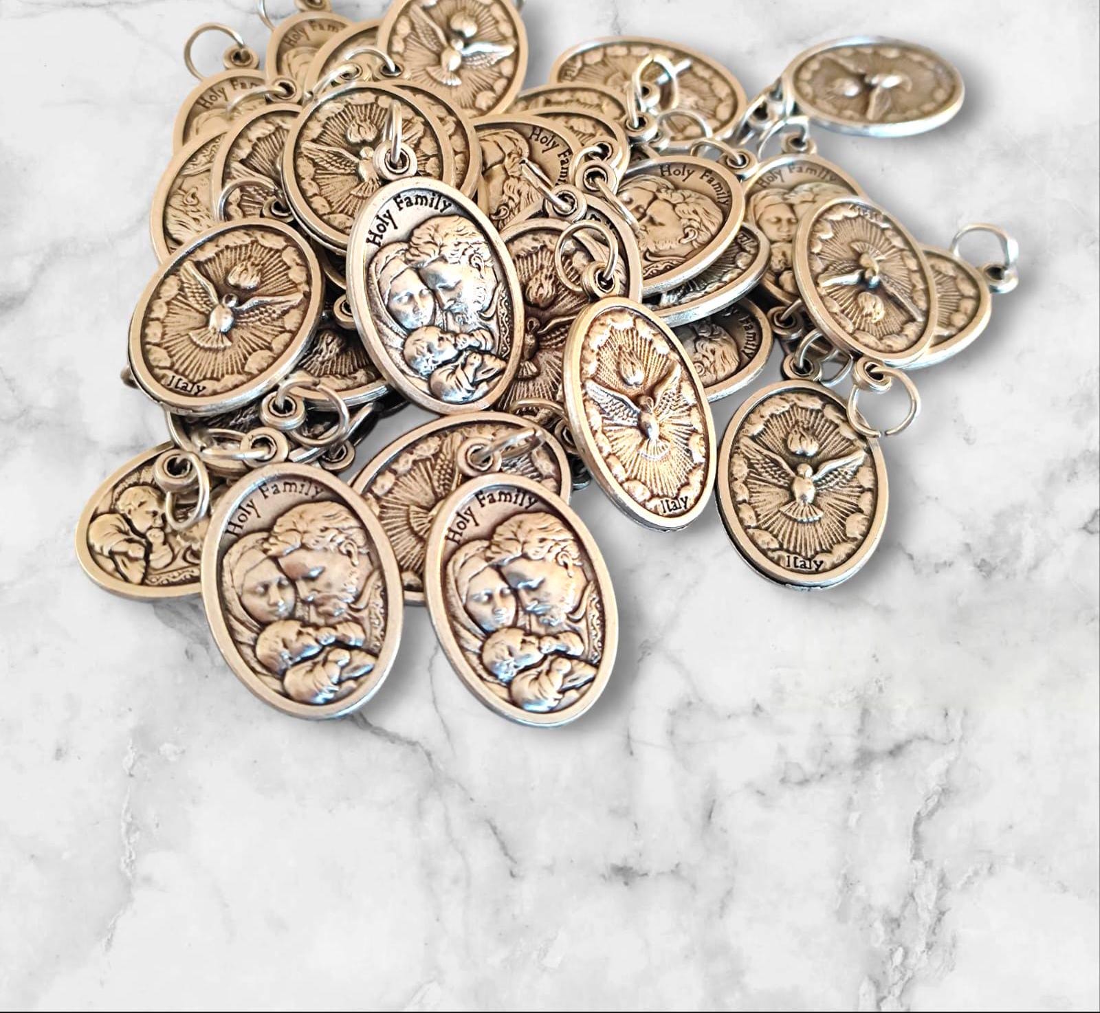Wholesale ST JOSEPH MEDALS / Holy Family Holy Spirit Medals Box 5, 10 ...