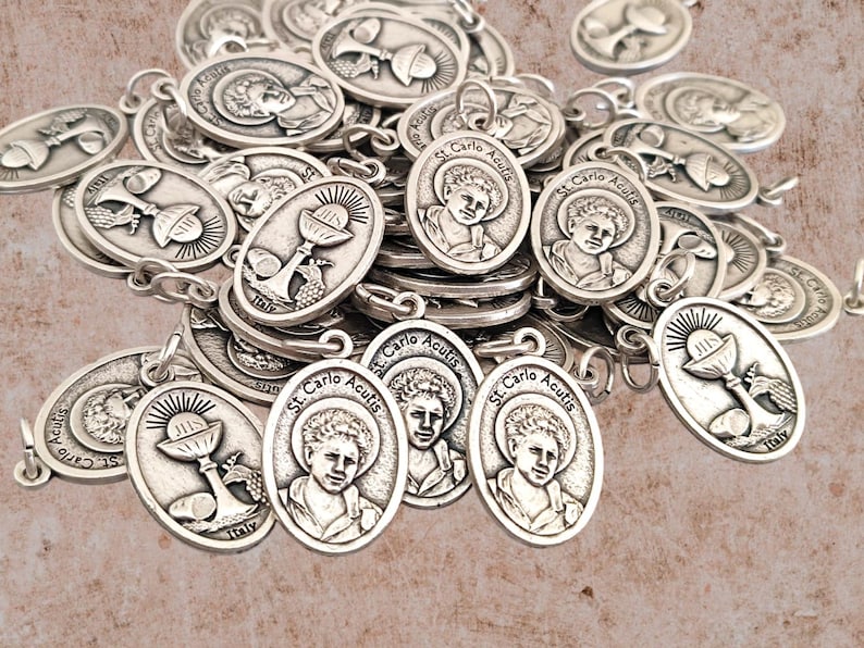 Carlo Acutis Medals Patron of Youth and Computer Programmers Medal ...