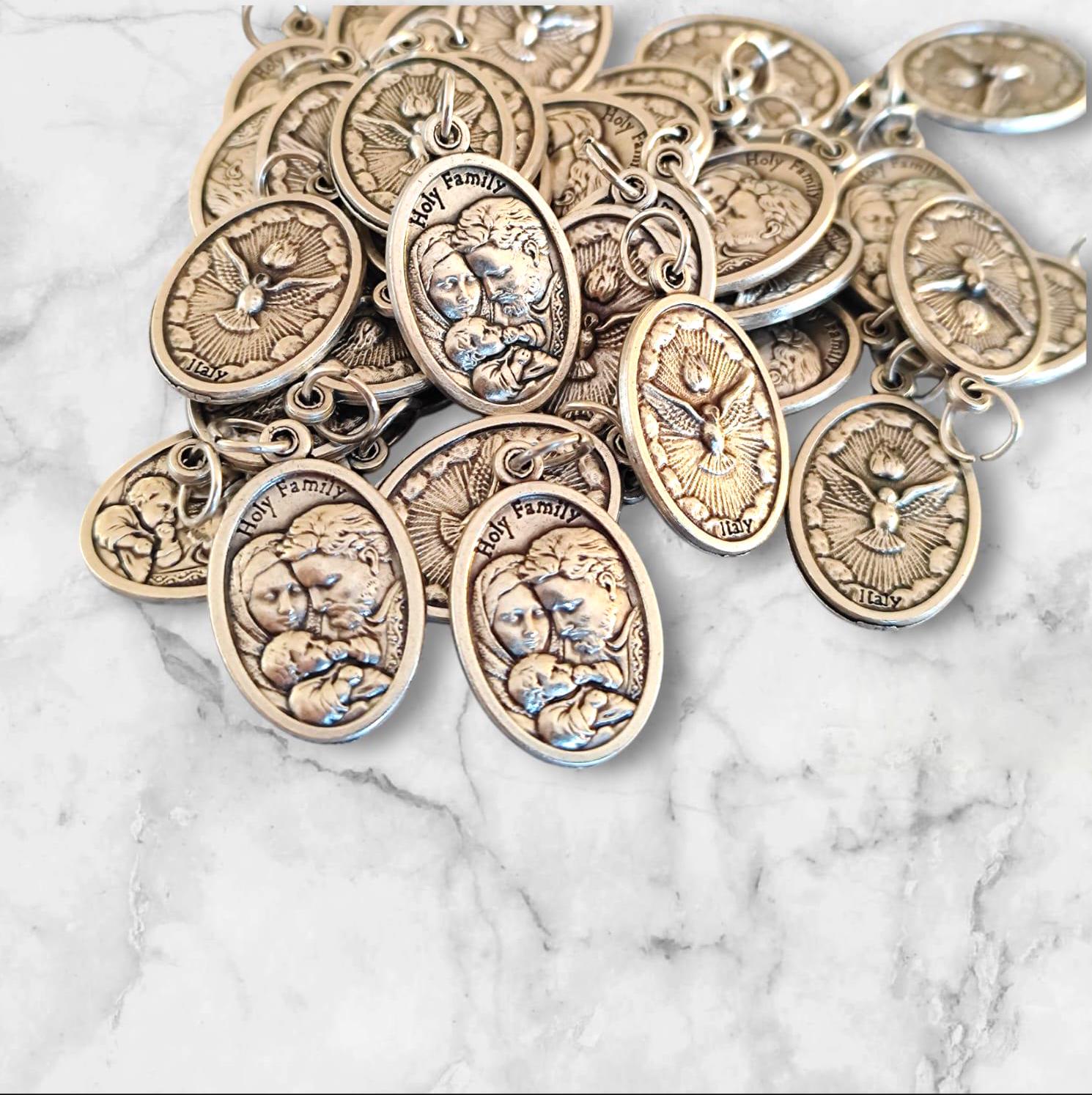 Wholesale ST JOSEPH MEDALS / Holy Family Holy Spirit Medals Box 5, 10 ...