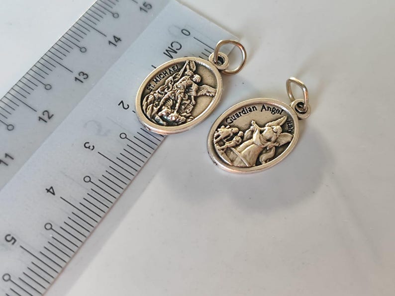 St Michael / Angel Guardian Medals, Lot Bulk Medals 5,10, 20, 30, 50 ...