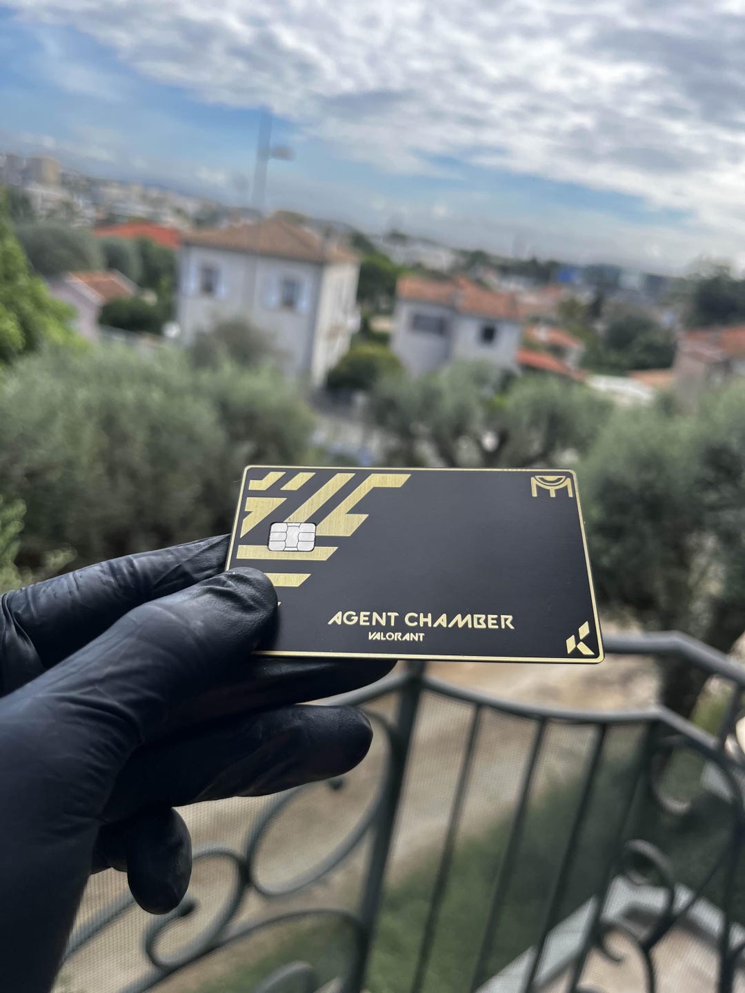 Valorant Personalized Metal Bank Card, Chamber Luxury Design Custom ...