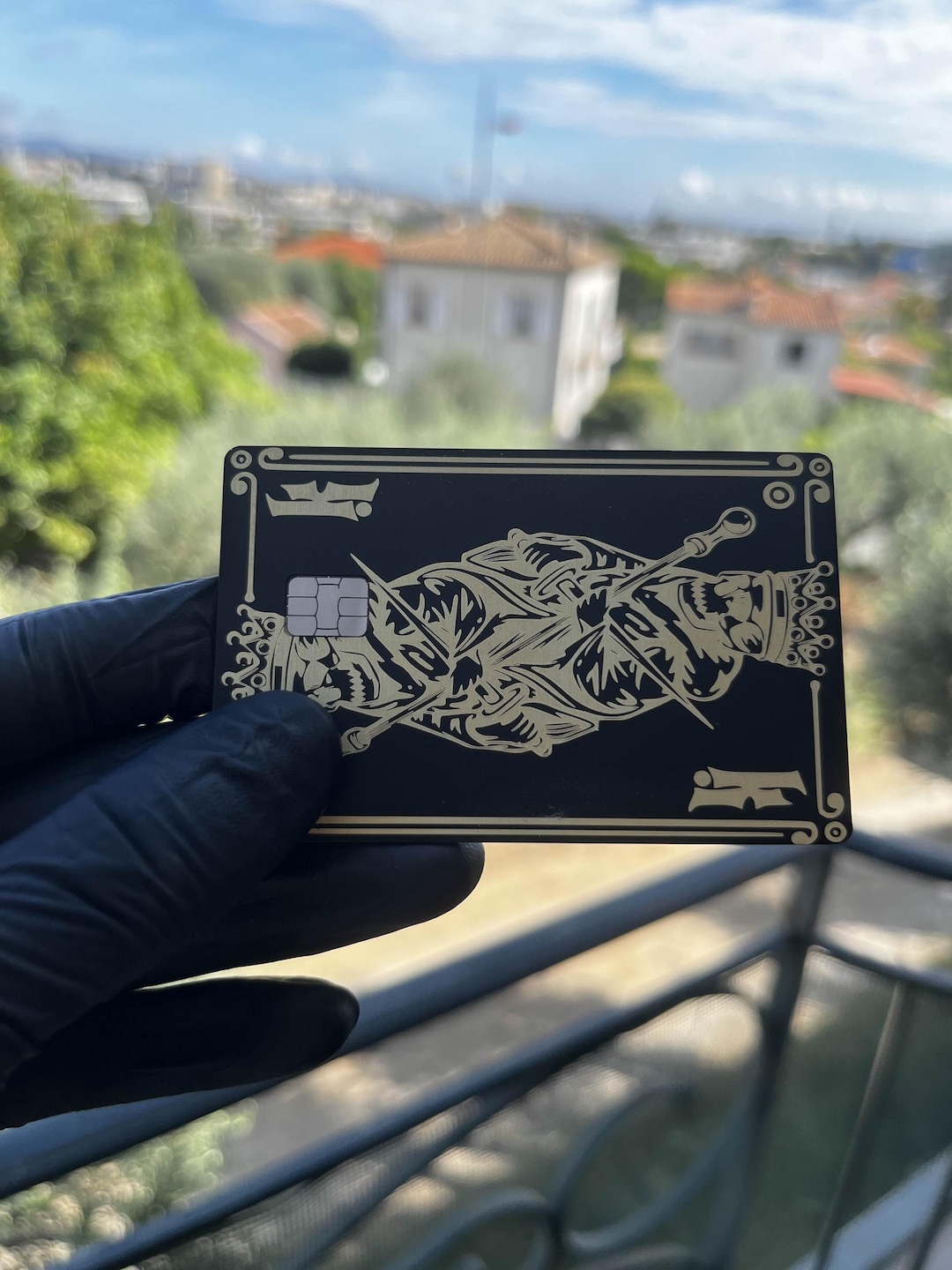 Personalized Metal Bank Card King Card Design Elegance and Performance ...