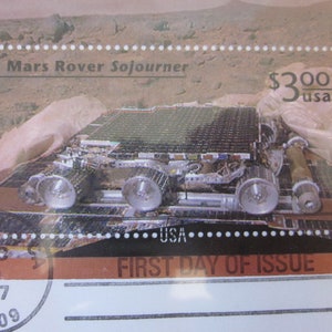 MARS PATHFINDER Postage Stamp 1st Day of Issue July 4th 1997 - Etsy